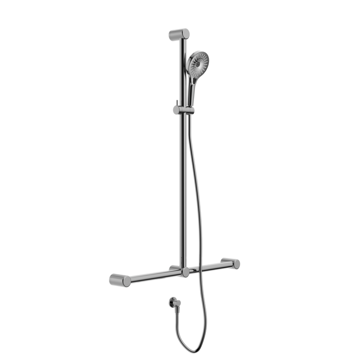 Mecca Care 32mm T bar Grab Rail | Adjustable Shower Set – Floor WA ...