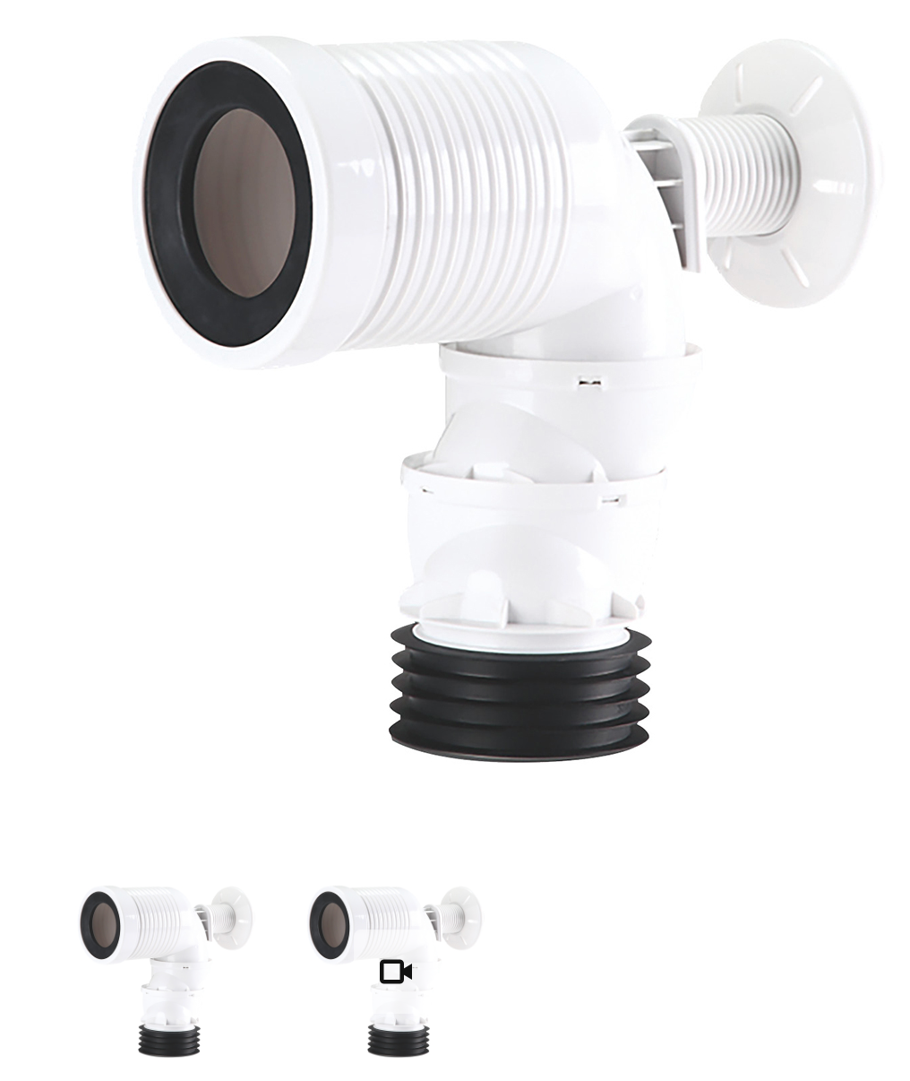 Flexi-Connect P-Trap to S-Trap Connector – Floor WA & Bathroom Renovation